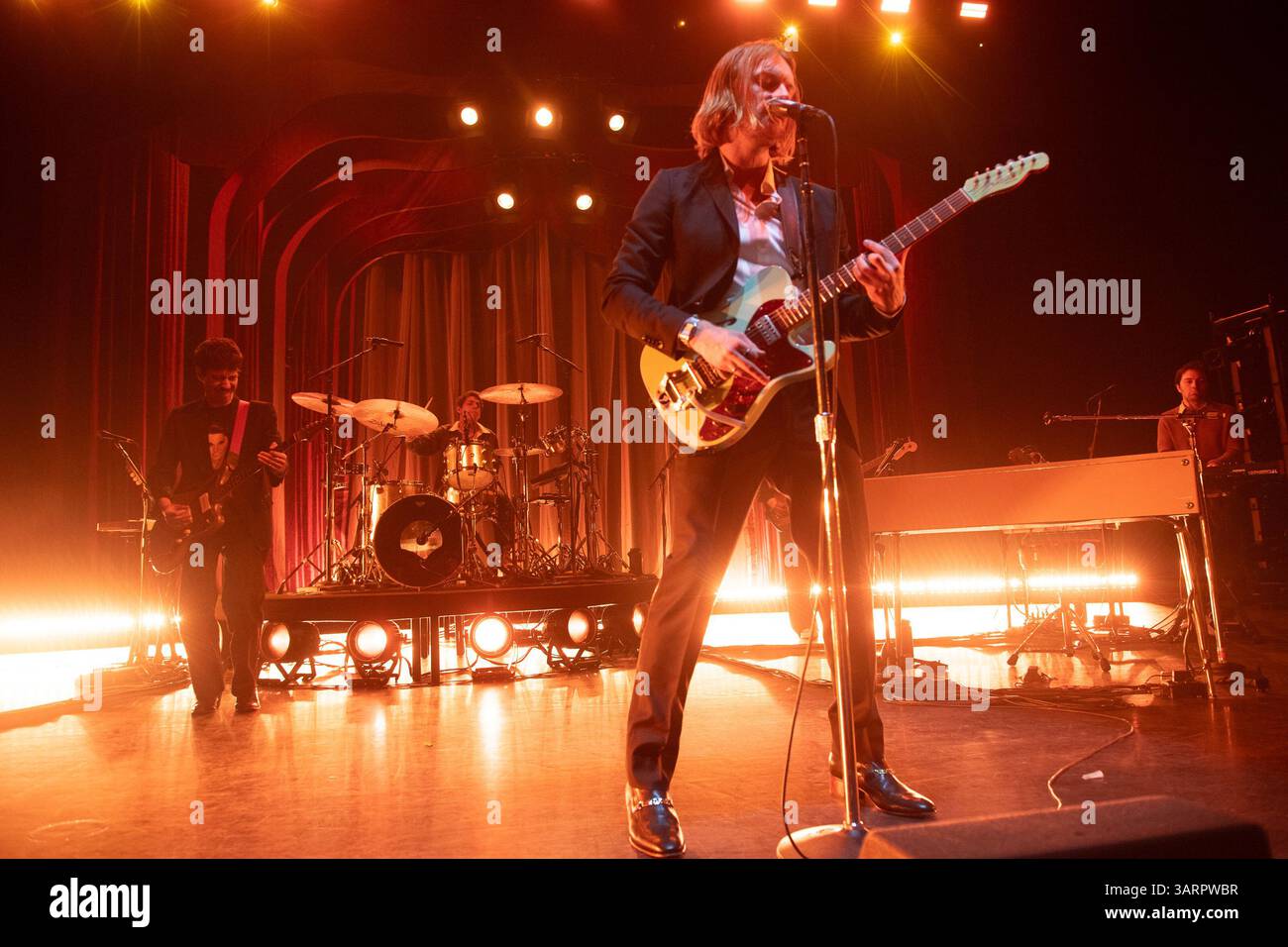 London, UK. 17 Apr 2025. American singer-songwriter Finneas (born ...