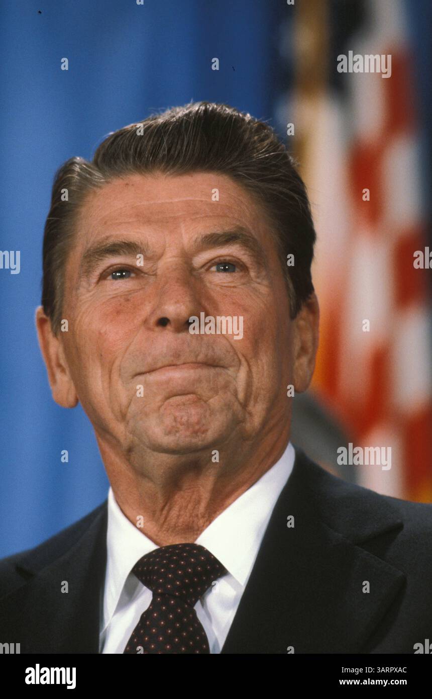 Exact Date Unknown - Washington, DC, USA - RONALD WILSON REAGAN after ...