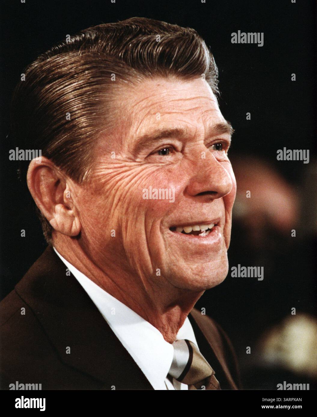 Exact Date Unknown - Washington, DC, USA - RONALD WILSON REAGAN after winnnig election. Born ...