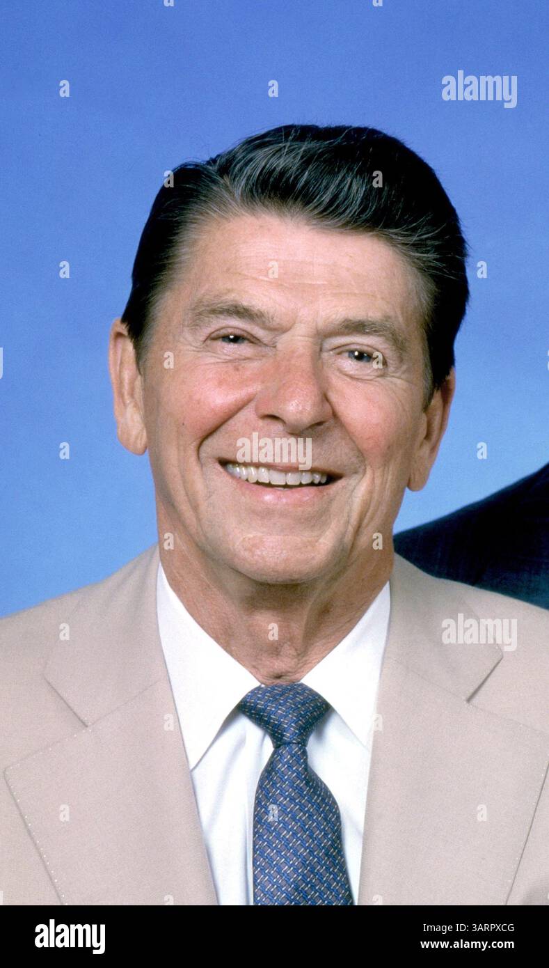 Jan 21, 1981 - Washington, DC, USA - RONALD WILSON REAGAN studio ...