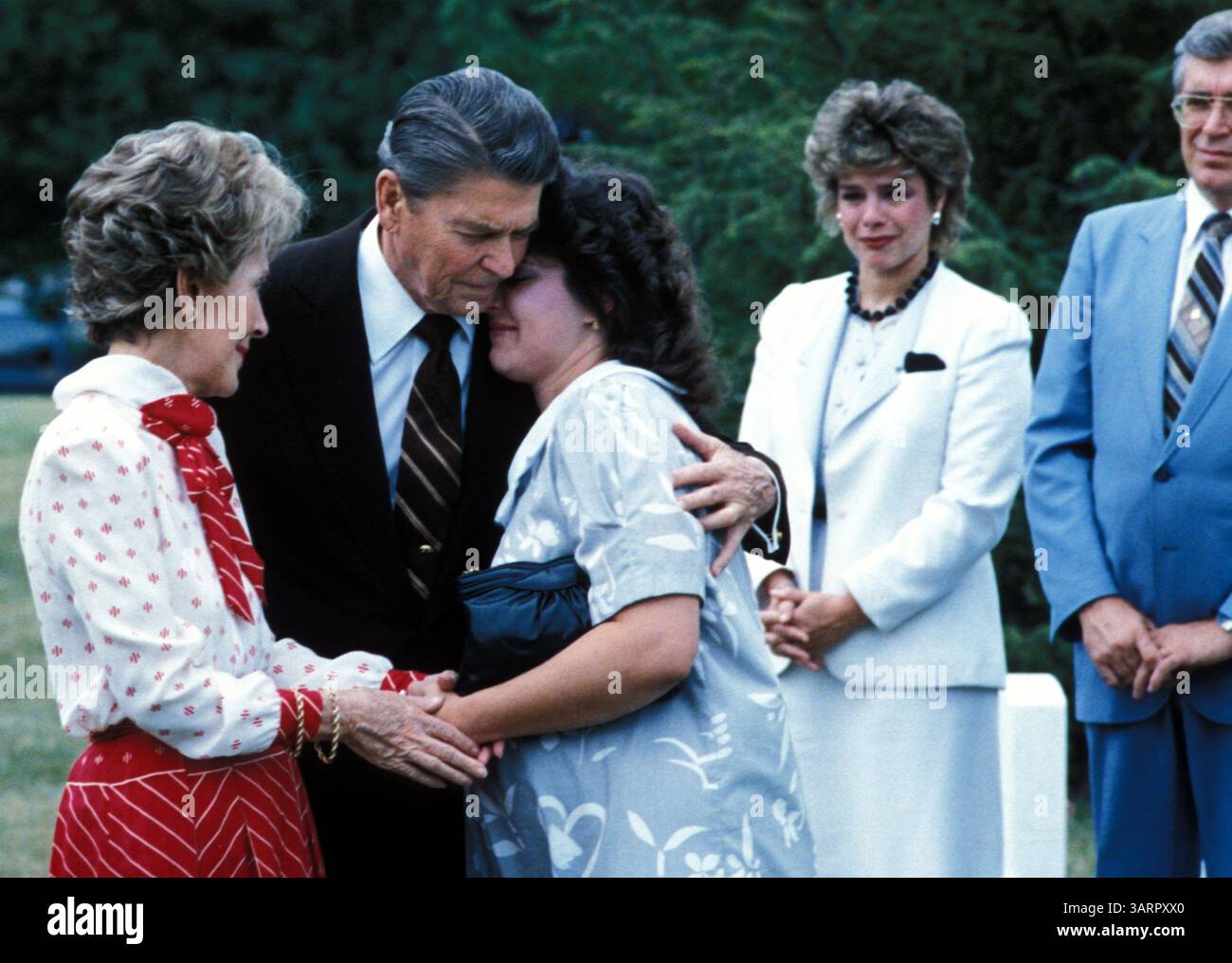 July2, 1985; Washington, DC, USA: 40th US President (1981-89) RONALD ...