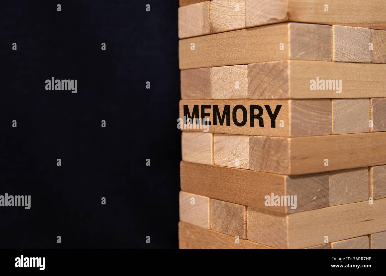 the word of MEMORY on building blocks concept Stock Photo - Alamy