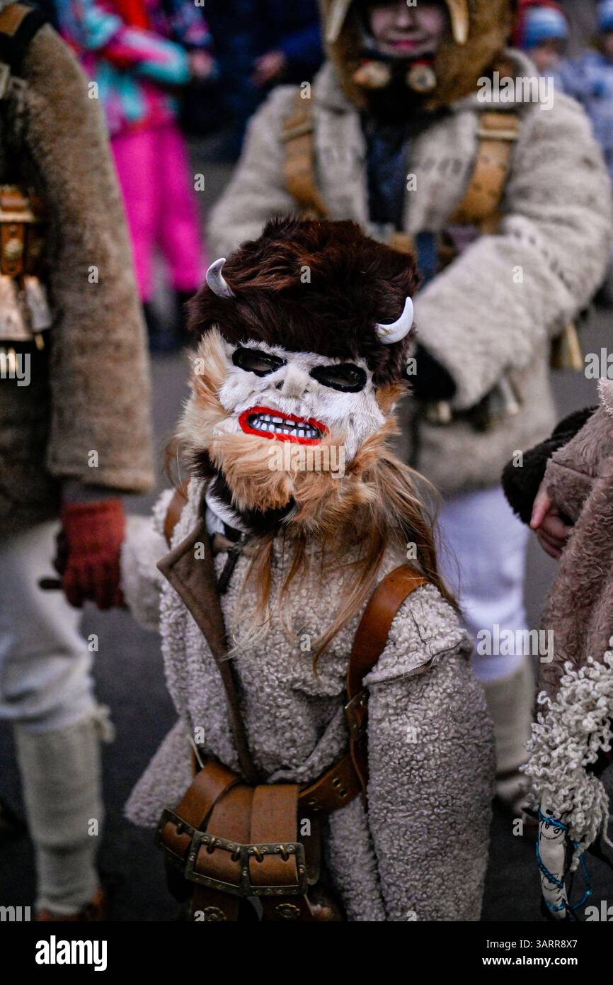 The Kukeri celebration in Breznik, Bulgaria, is a vivid expression of ...