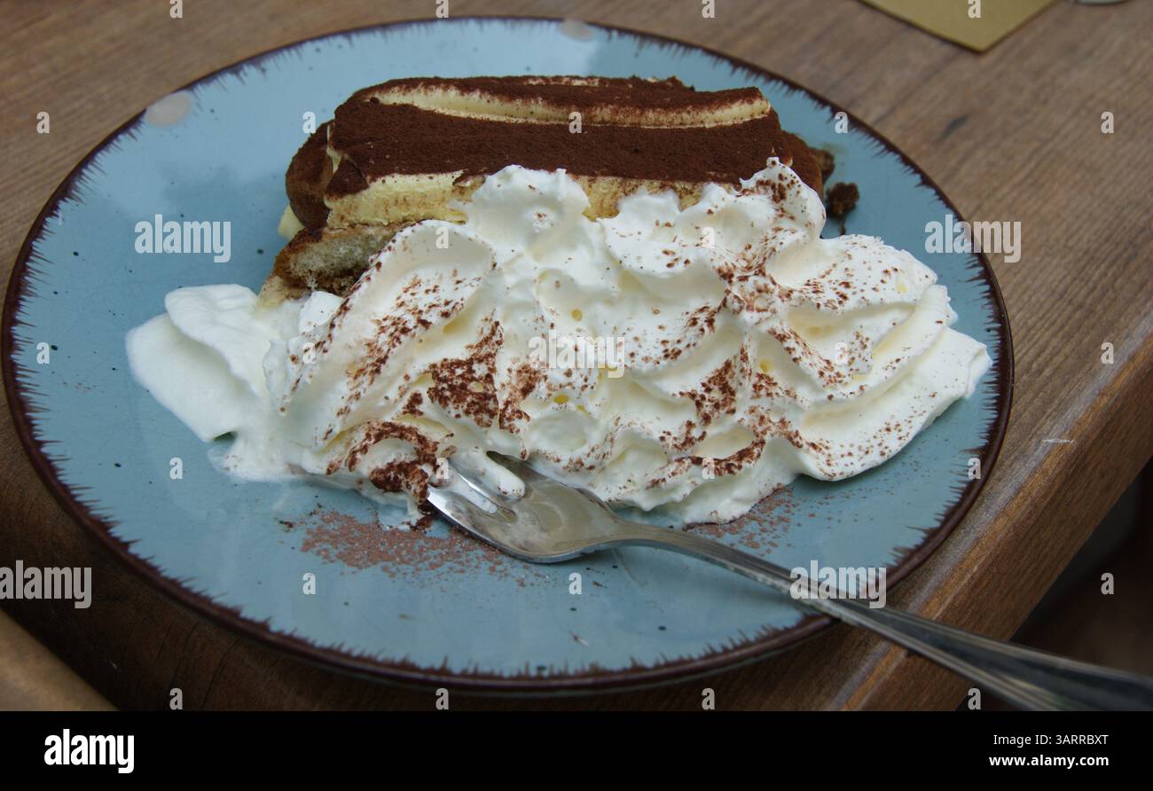 Food classic italian tiramisu hi-res stock photography and images - Alamy