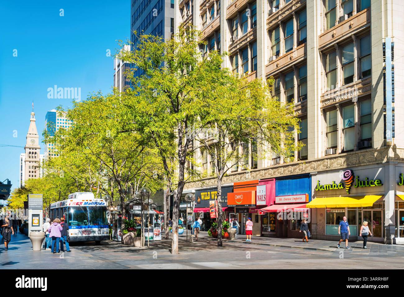 Downtown denver colorado usa hi-res stock photography and images - Alamy