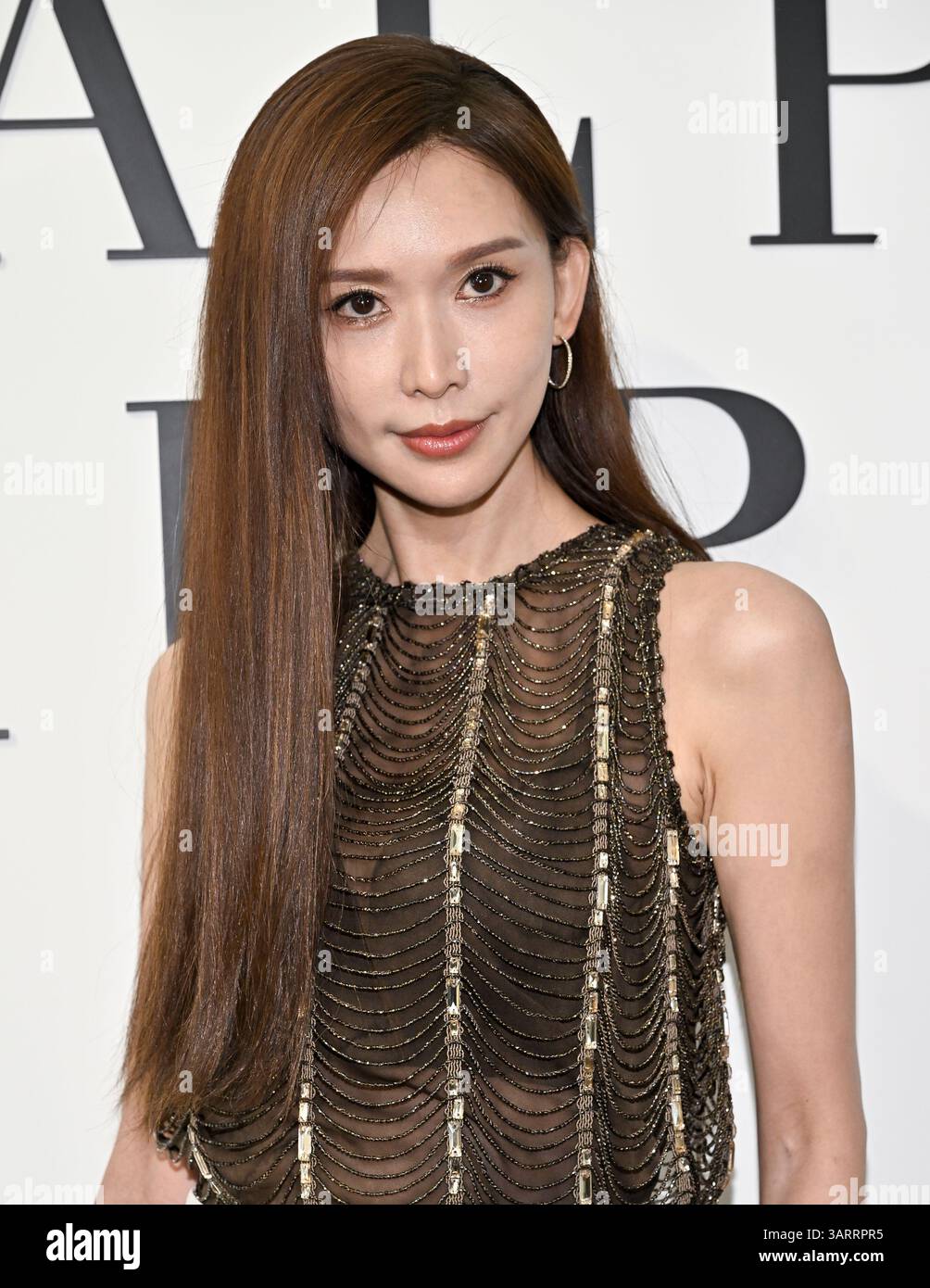 Lin Chi-ling attends the Ralph Lauren Fall 2025 presentation on ...