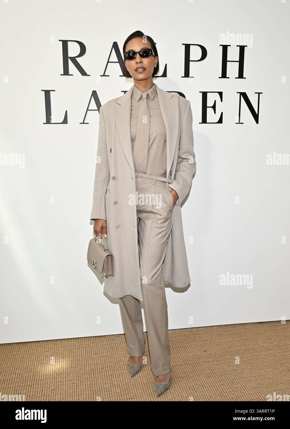 TyLynn Nguyen attends the Ralph Lauren Fall 2025 presentation on ...