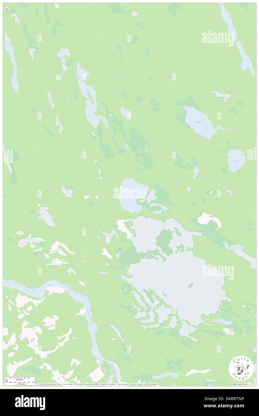 Lac David, Saguenay/Lac-Saint-Jean, CA, Canada, Quebec, N 49 3' 48'', S ...