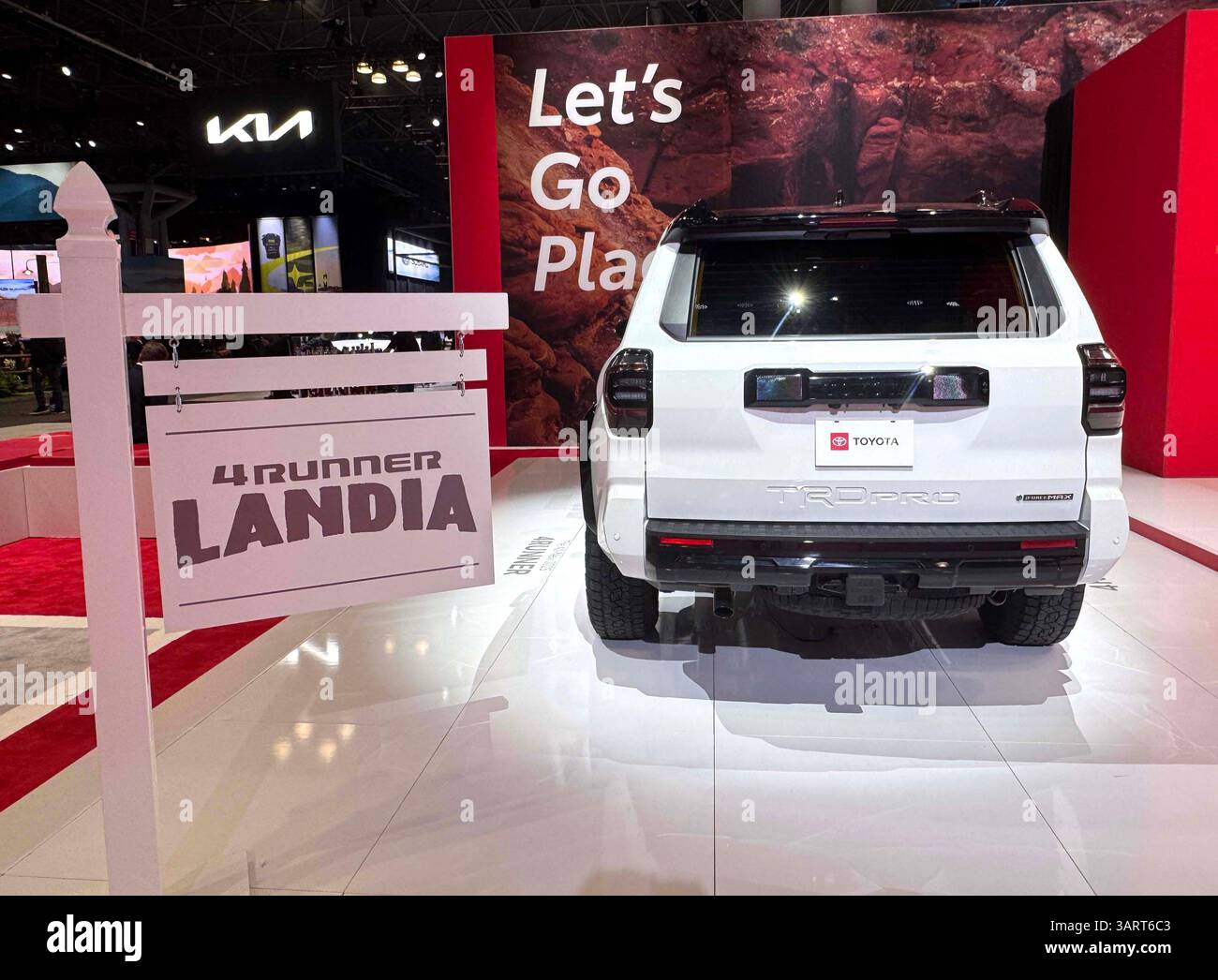 New York, New York, USA. 16th Apr, 2025. 2025 TOYOTA 4RUNNER LANDIA ...