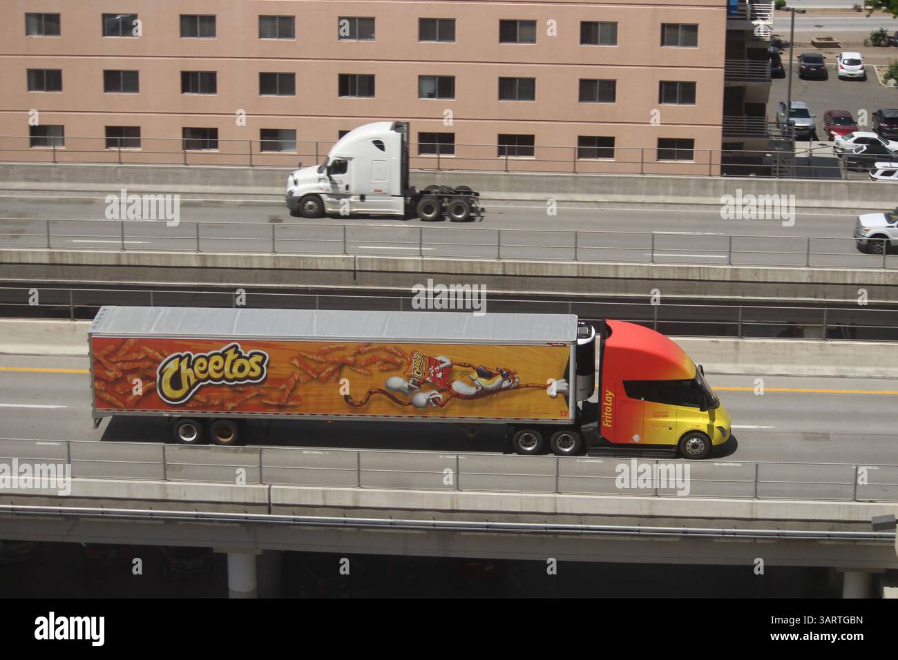AMERICAN SEMI TRAILERS Stock Photo - Alamy