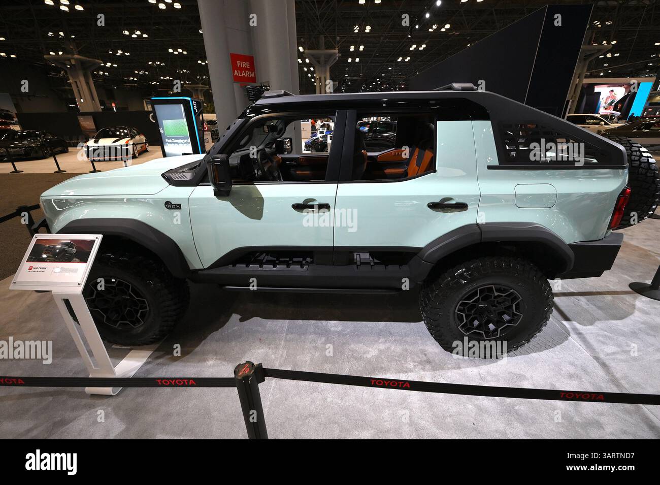 Toyota Land Cruiser 'Rox' concept car on display at the 2025 New York ...