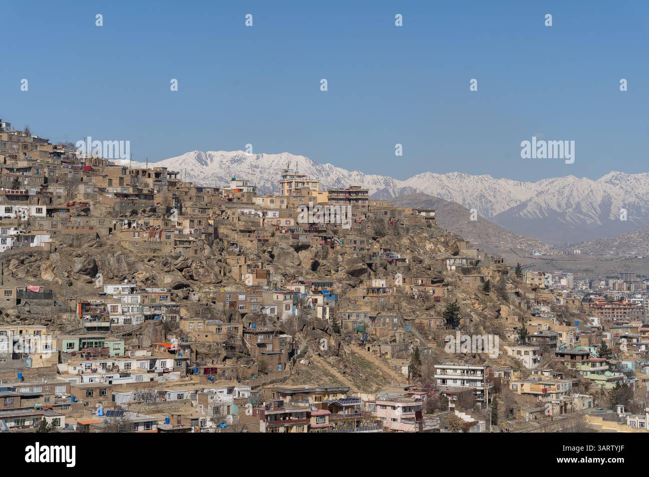 a view of Kabul from a height Stock Photo - Alamy