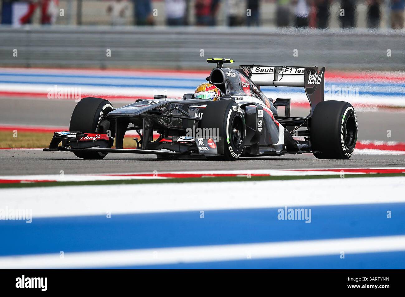 Nov. 16, 2013 - Austin, Texas, U.S - ESTEBAN GUTIERREZ (12) driver of ...