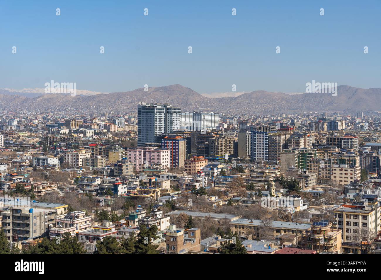 a view of Kabul from a height Stock Photo - Alamy