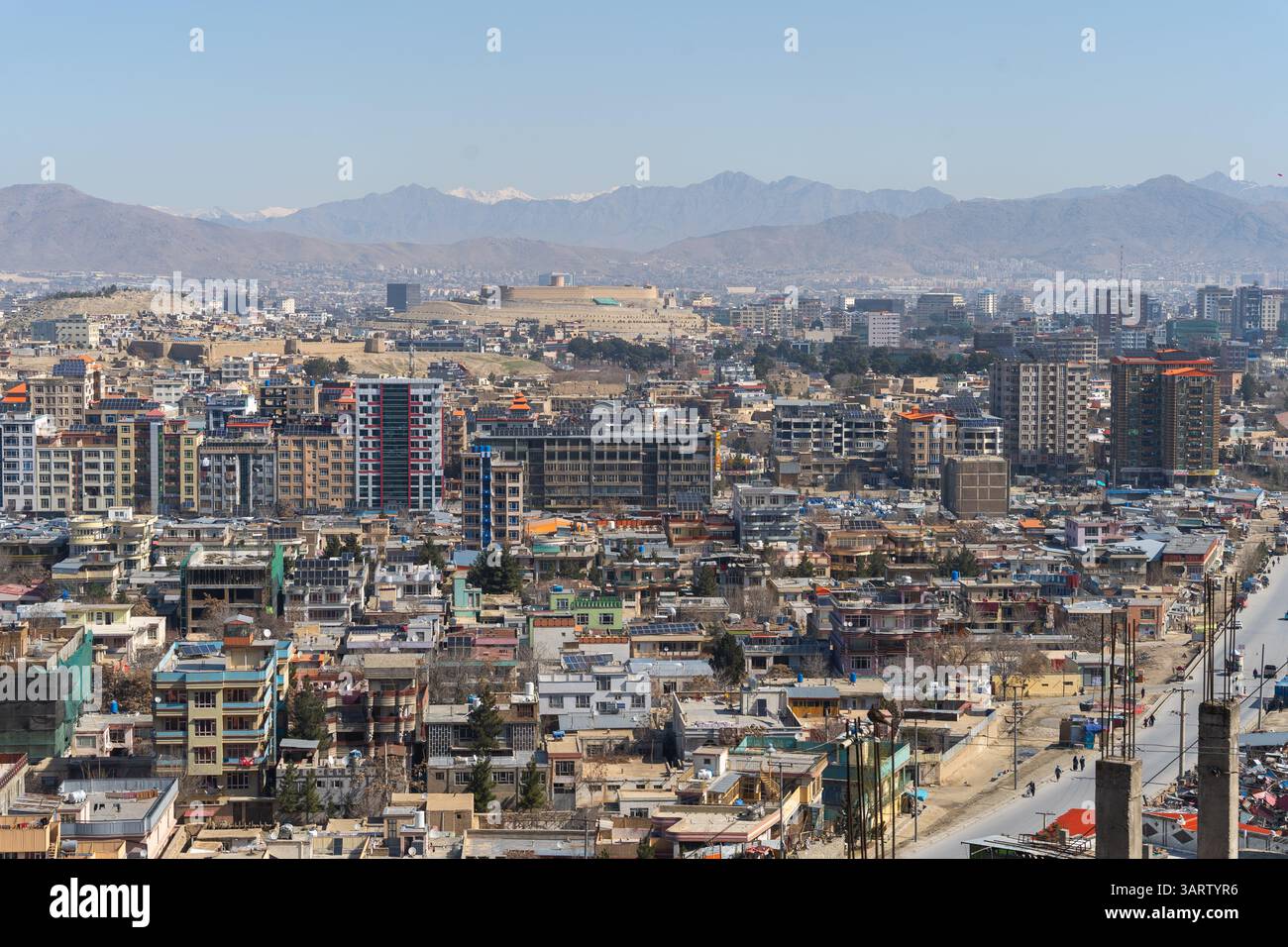 a view of Kabul from a height Stock Photo - Alamy