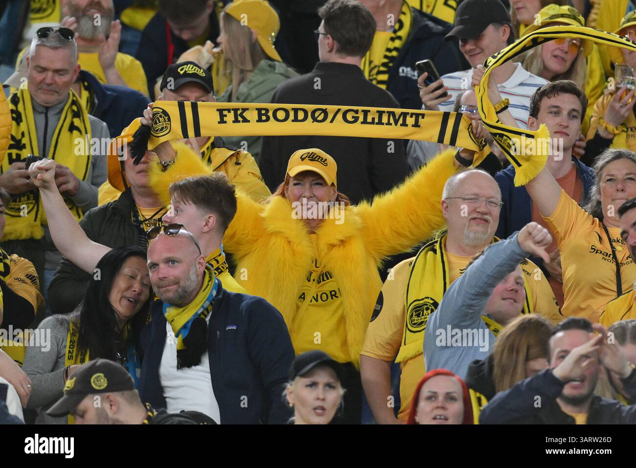 Rome, Italy. 17th Apr, 2025. Olimpico Stadium, Rome, Italy - Bodo Glimt ...
