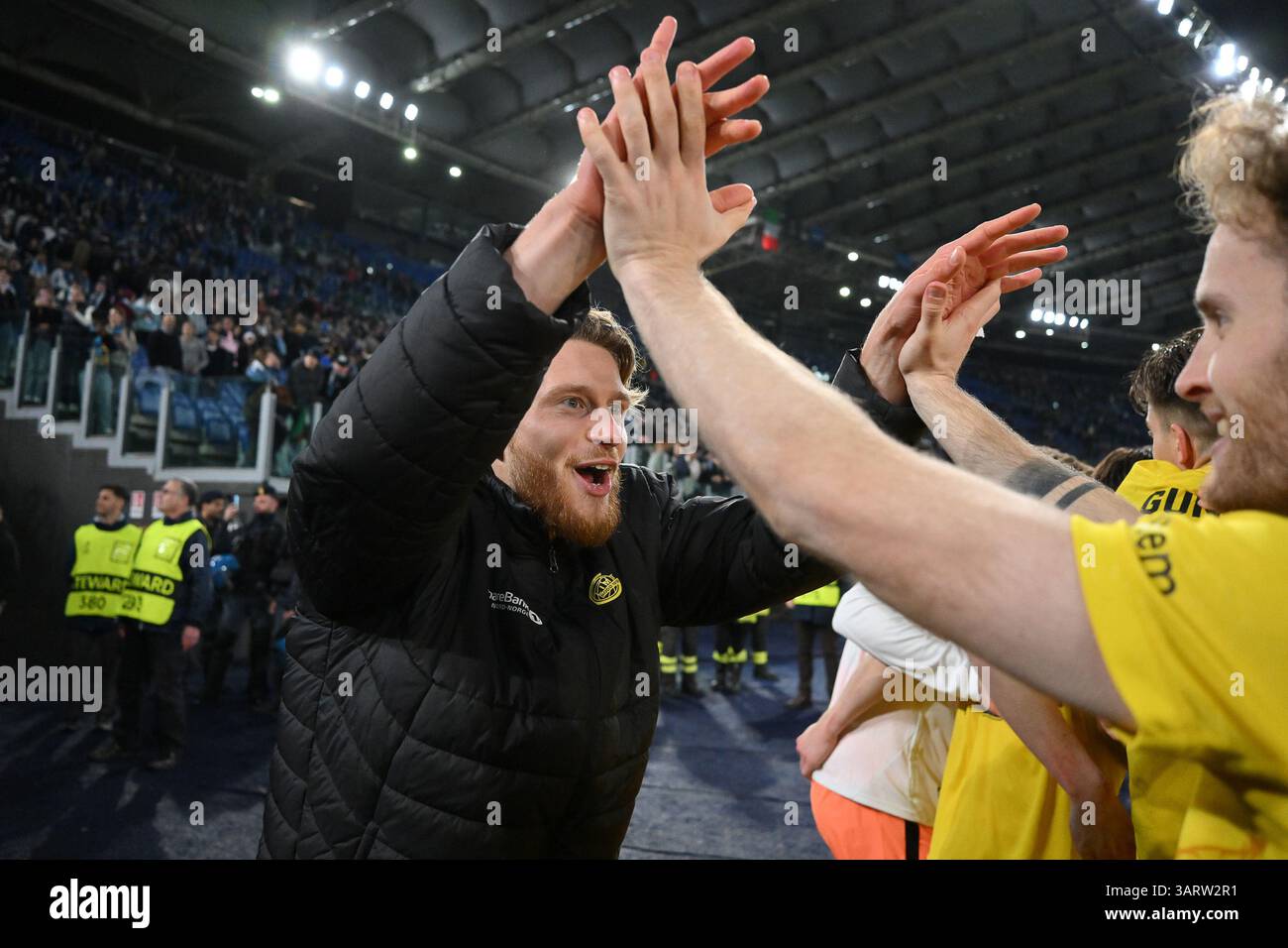 Rome, Italy. 17th Apr, 2025. Olimpico Stadium, Rome, Italy - Kasper ...