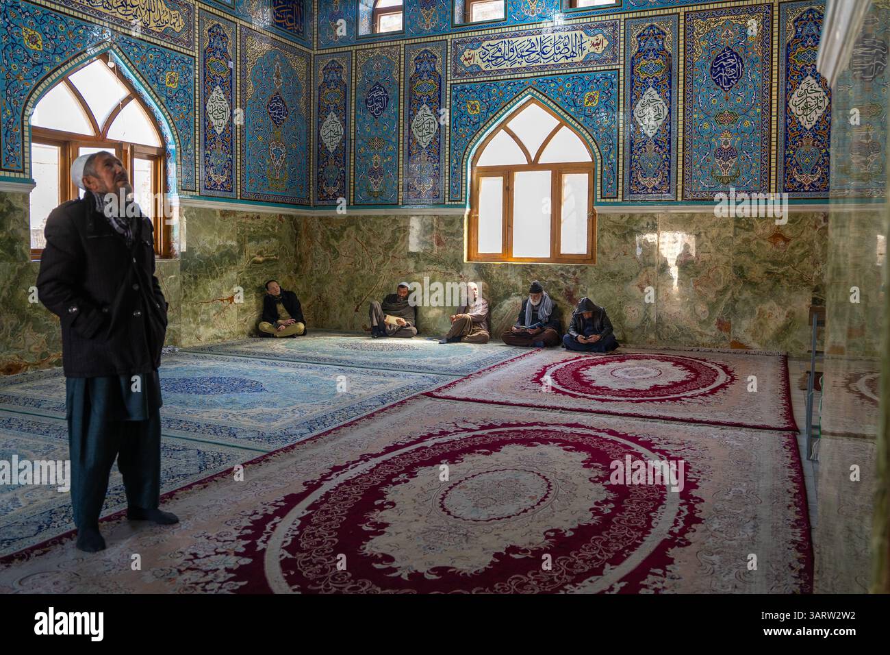 The interior of the Sakhi Temple, built in the 19th century, is an ...