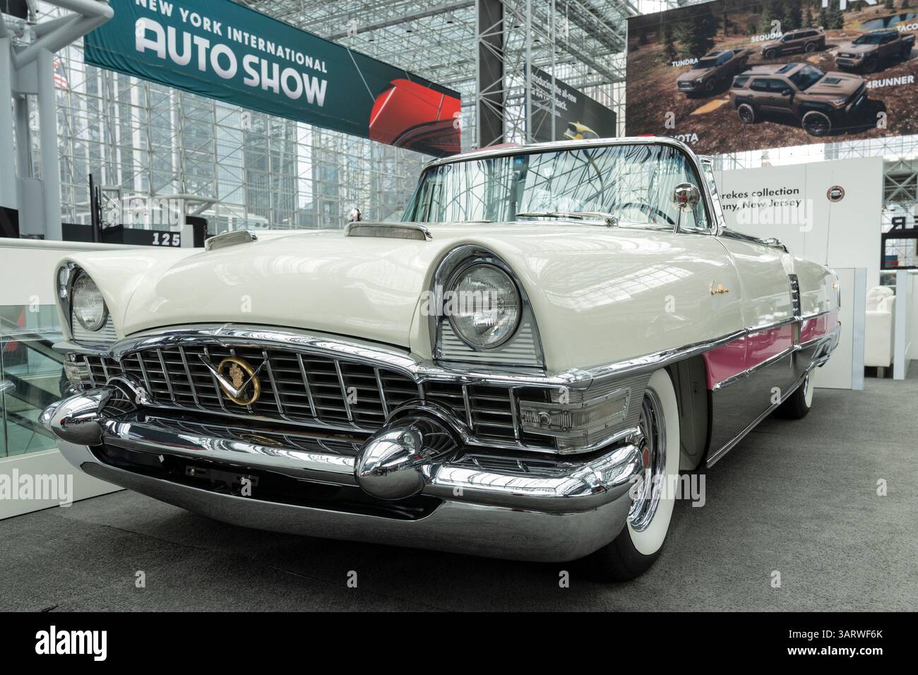 New York, United States. 16th Apr, 2025. 1955 Packard Caribbean ...