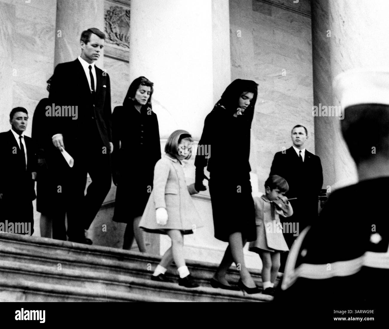 Nov. 24, 1963 - Washington, District of Columbia, U.S. - Kennedy family ...