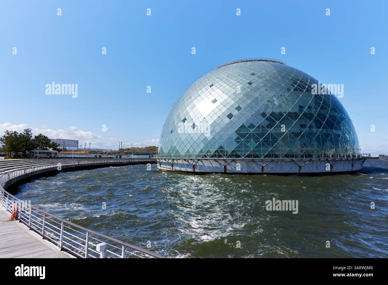 A general view of Premium Jewelry Dome Osaka in Osaka Bay, Japan, April ...