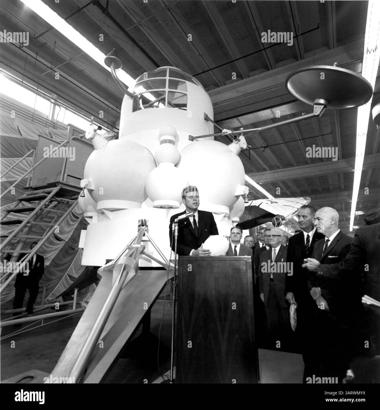 Sep. 12, 1962 - Houston, Texas, U.S. - President JOHN F KENNEDY , JAMES ...