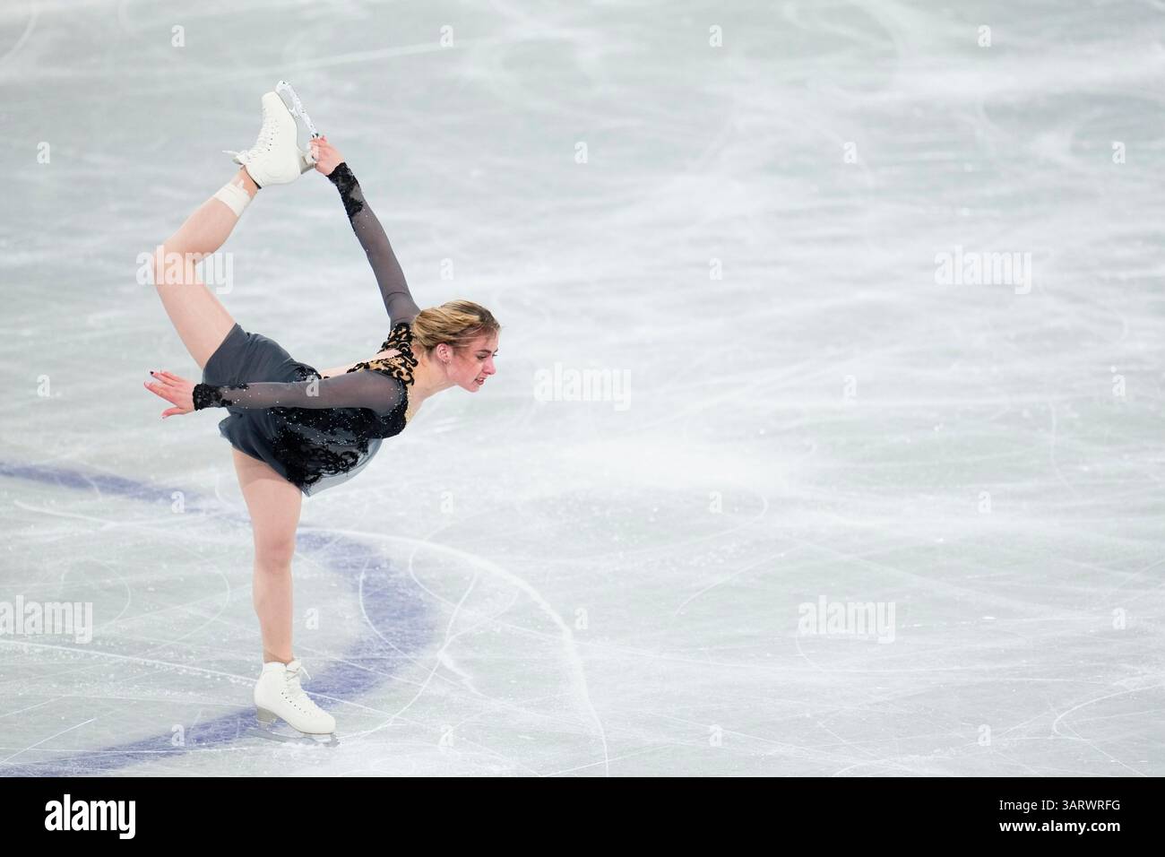 Lea Serna (FRA), APRIL 17, 2025 - Figure Skating : ISU World Team ...