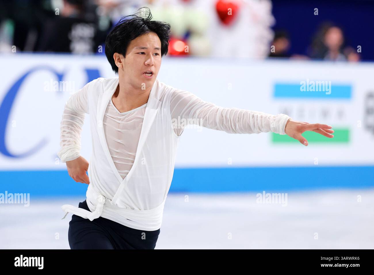 Adam Siao Him Fa (FRA), APRIL 17, 2025 - Figure Skating : ISU World ...