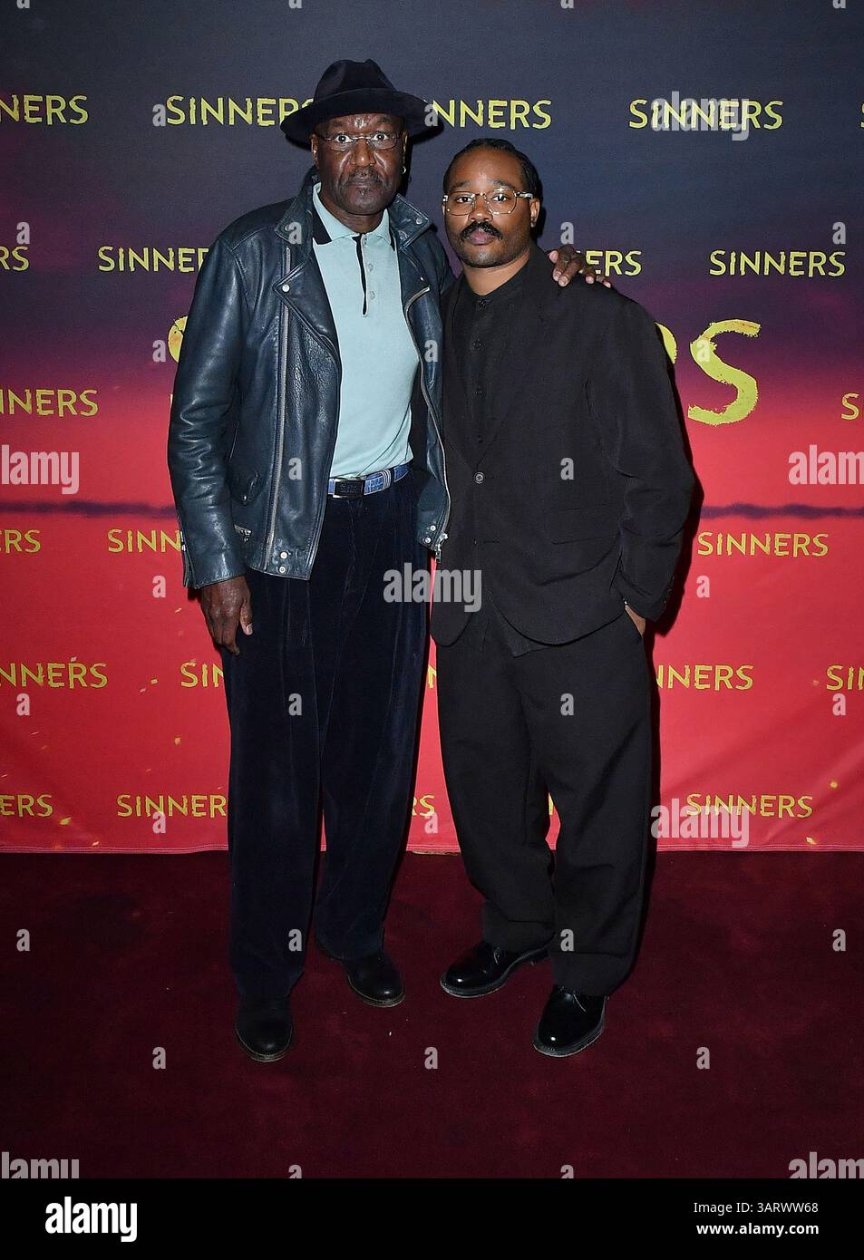 Oakland, United States. 16th Apr, 2025. Delroy Lindo and Ryan Coogler ...