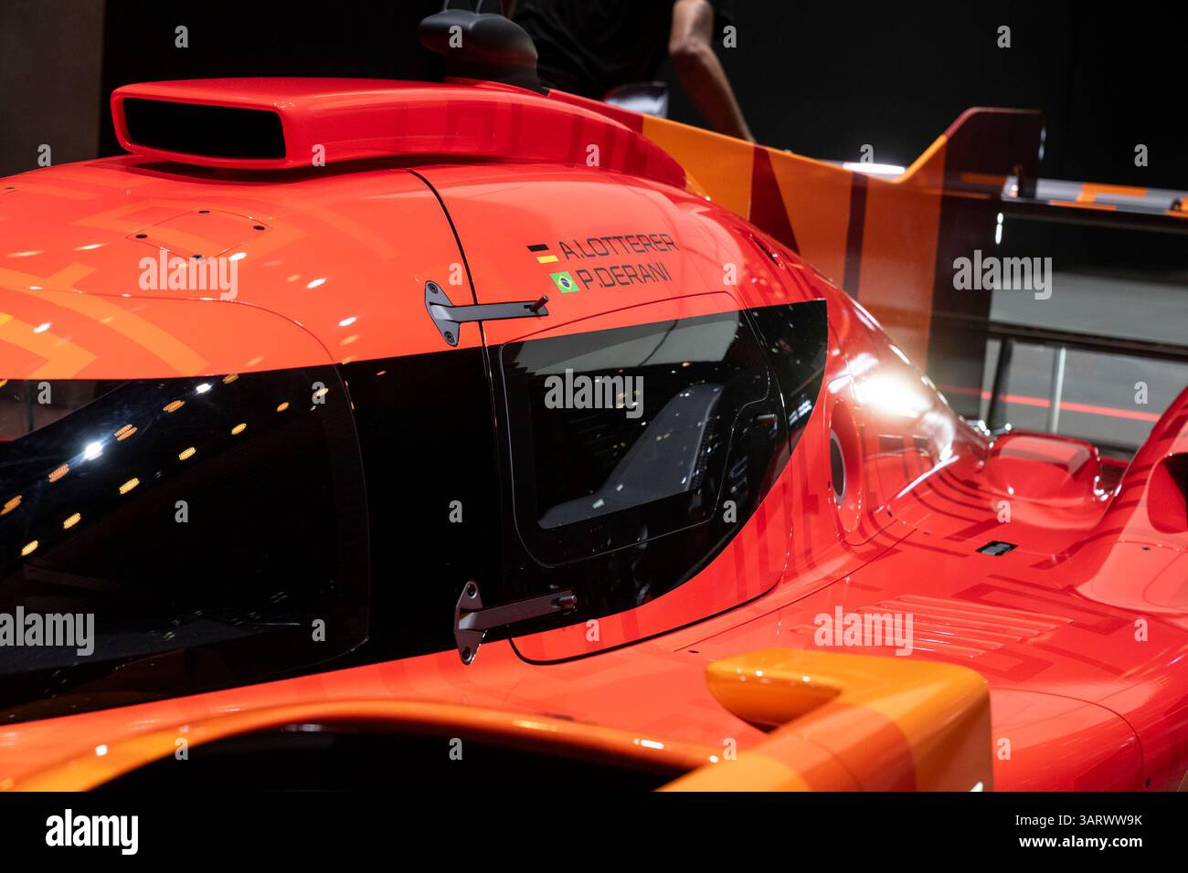 New York, New York, USA. 16th Apr, 2025. Genesis Magma Racing car on ...