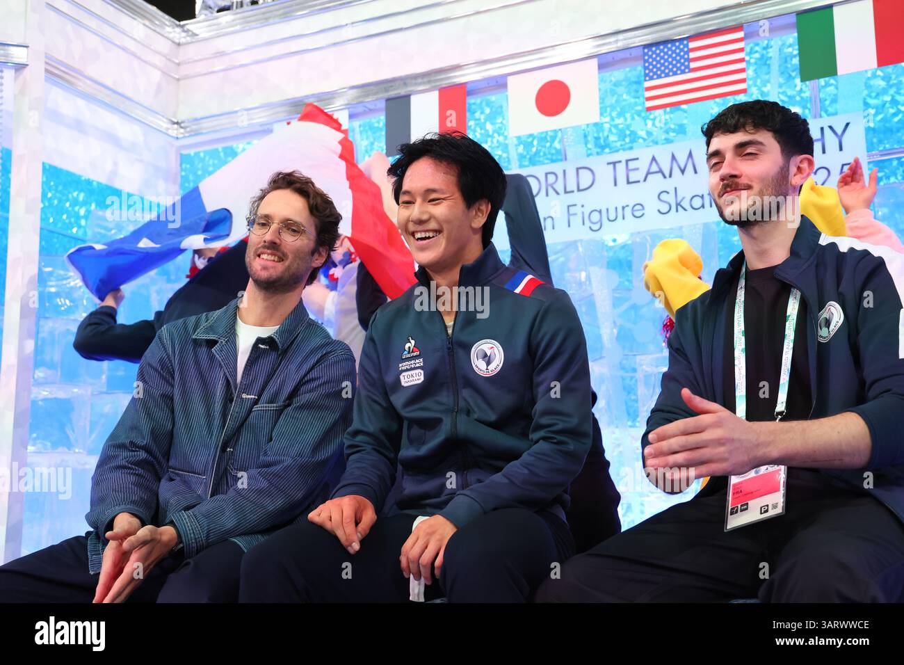 Adam Siao Him Fa (FRA), APRIL 17, 2025 - Figure Skating : ISU World ...