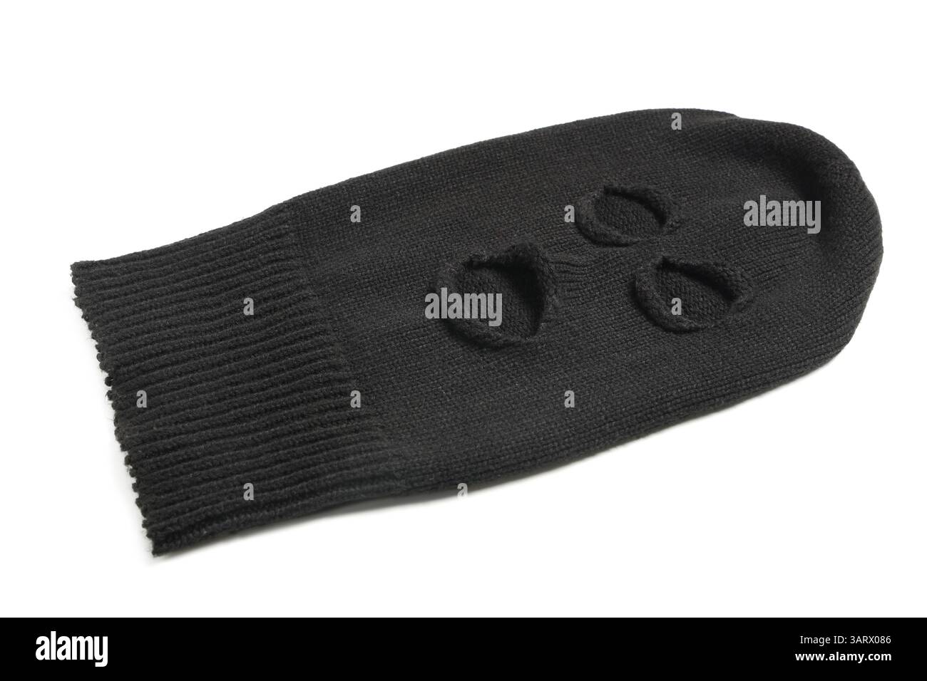 Thief balaclava on face Cut Out Stock Images & Pictures - Alamy