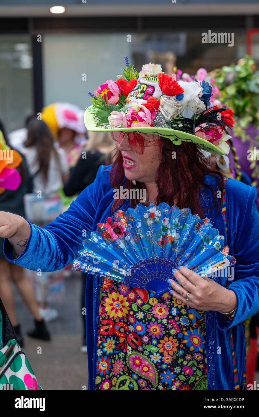 London, UK, 17th April 2025, The monthly colour walk took place this ...
