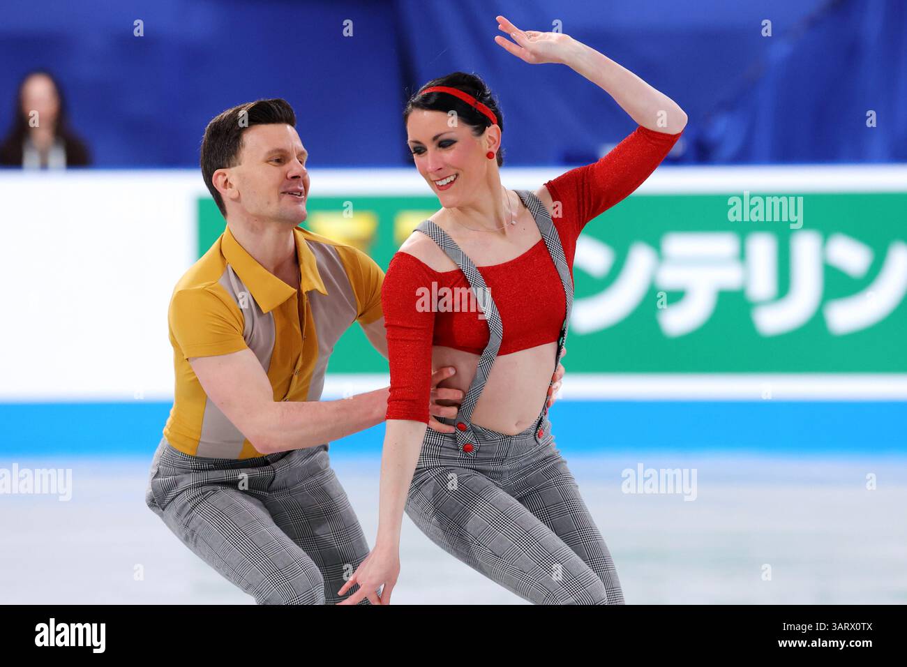 Charlene Guignard & Marco Fabbri (ITA), APRIL 17, 2025 - Figure Skating ...