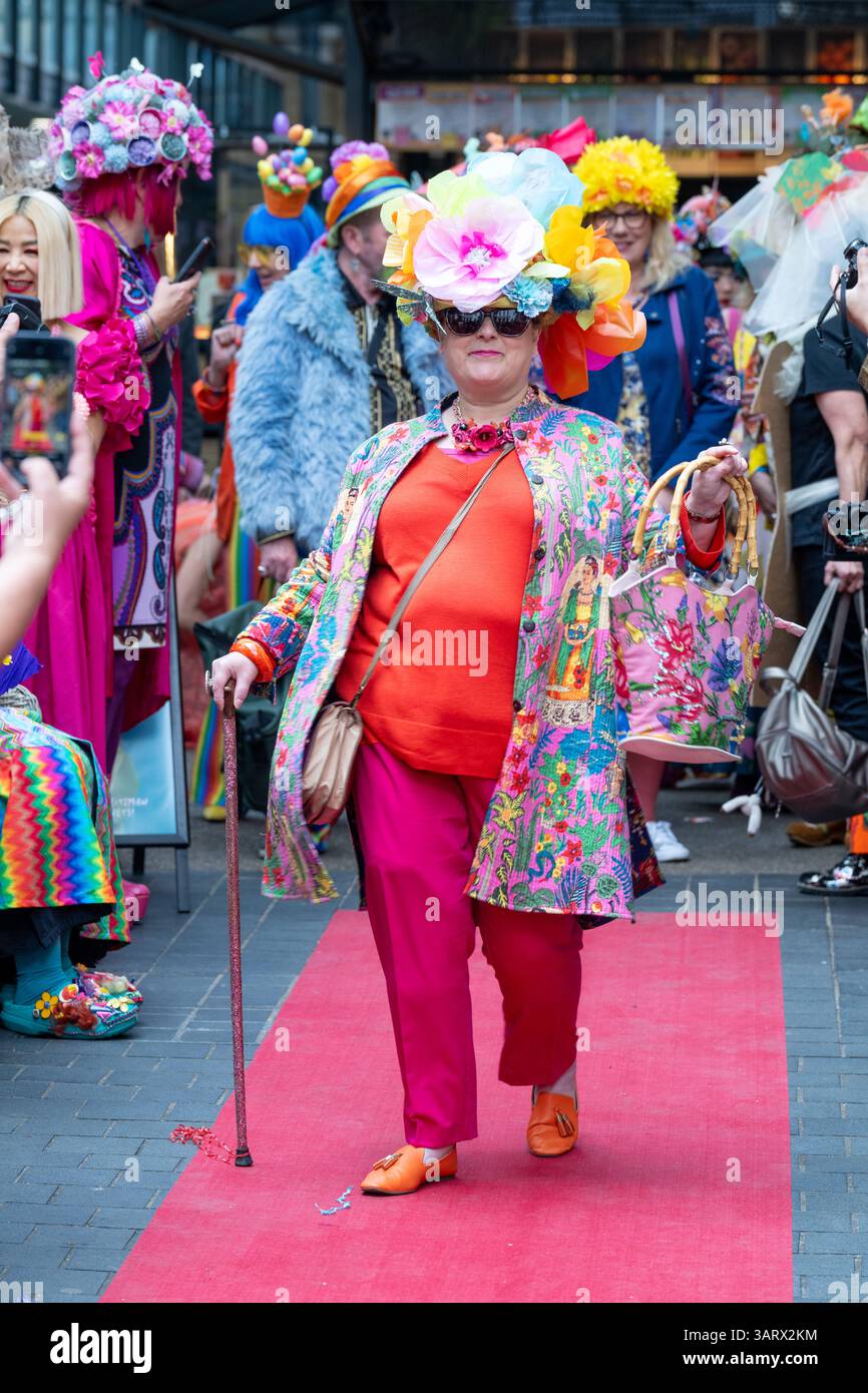 London, UK, 17th April 2025, The monthly colour walk took place this ...