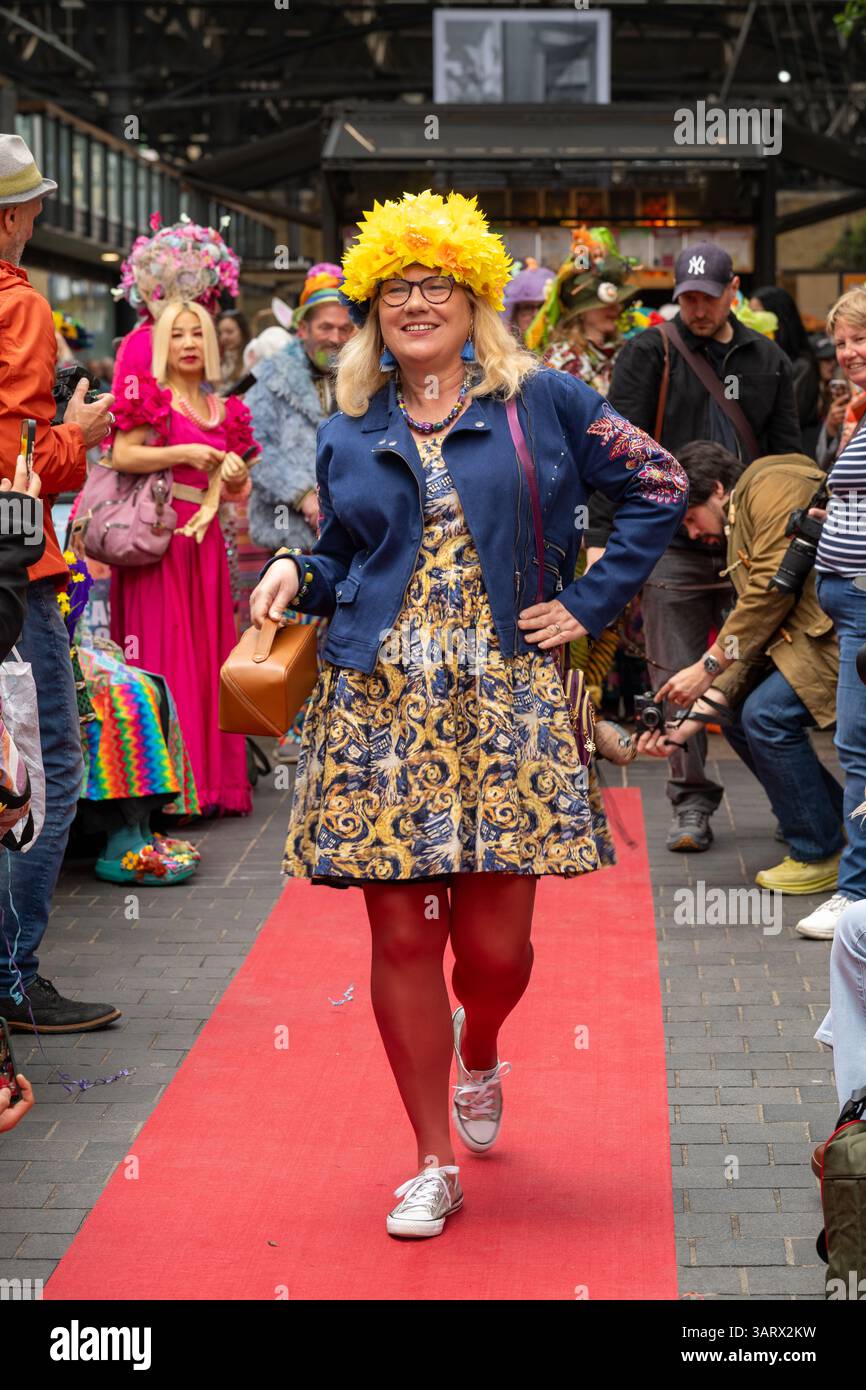 London, UK, 17th April 2025, The monthly colour walk took place this ...