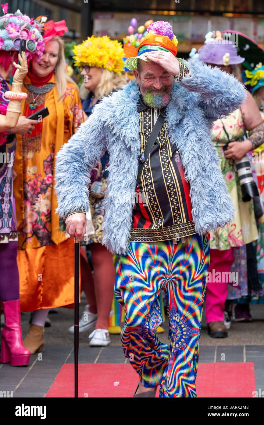 London, UK, 17th April 2025, The monthly colour walk took place this ...
