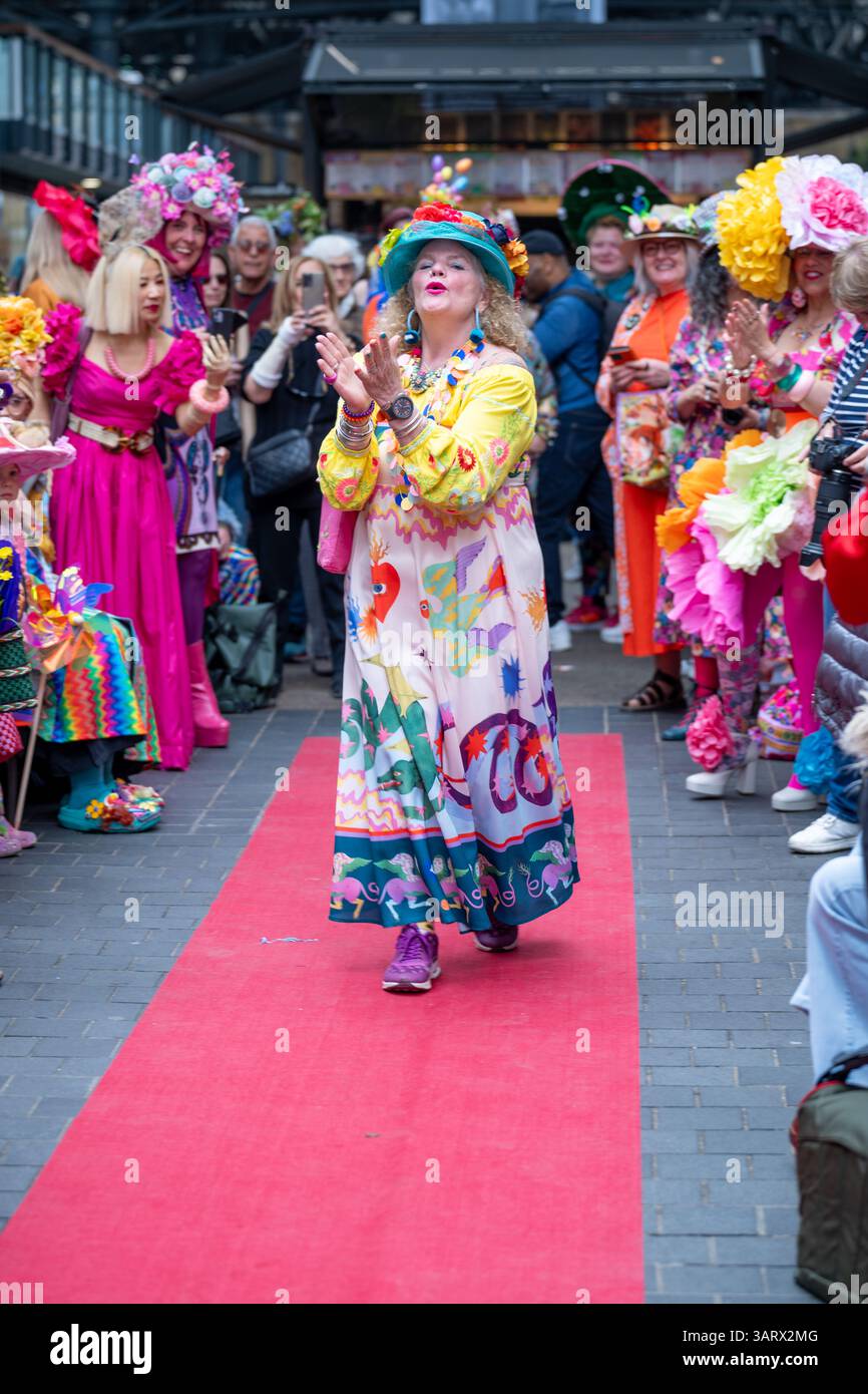 London, UK, 17th April 2025, The monthly colour walk took place this ...