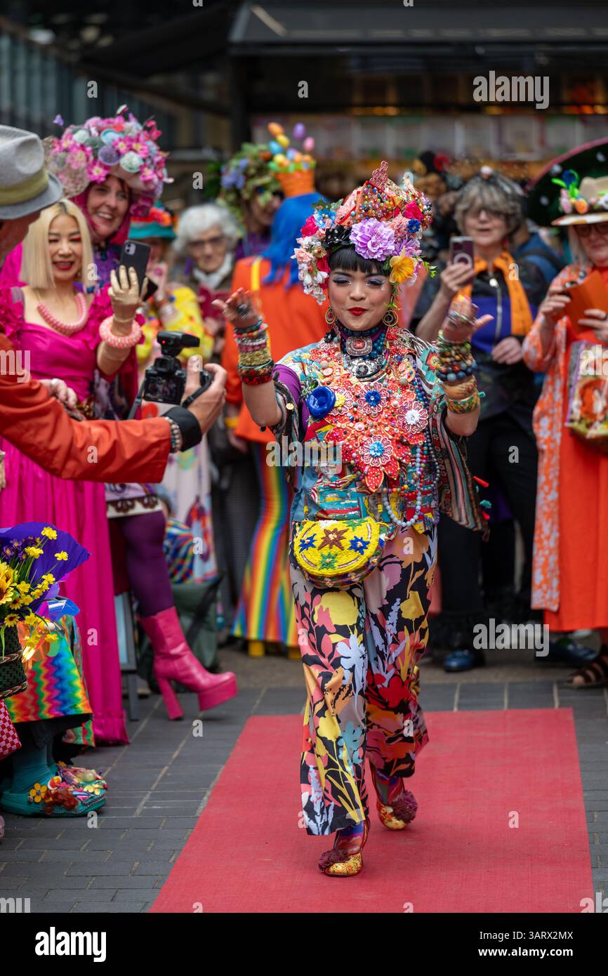 London, UK, 17th April 2025, The monthly colour walk took place this ...