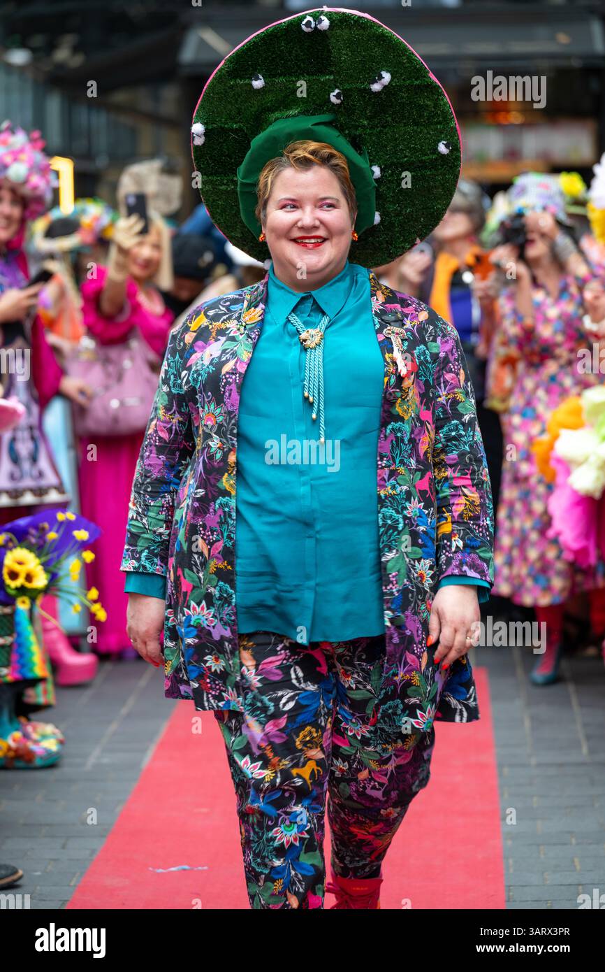 London, UK, 17th April 2025, The monthly colour walk took place this ...