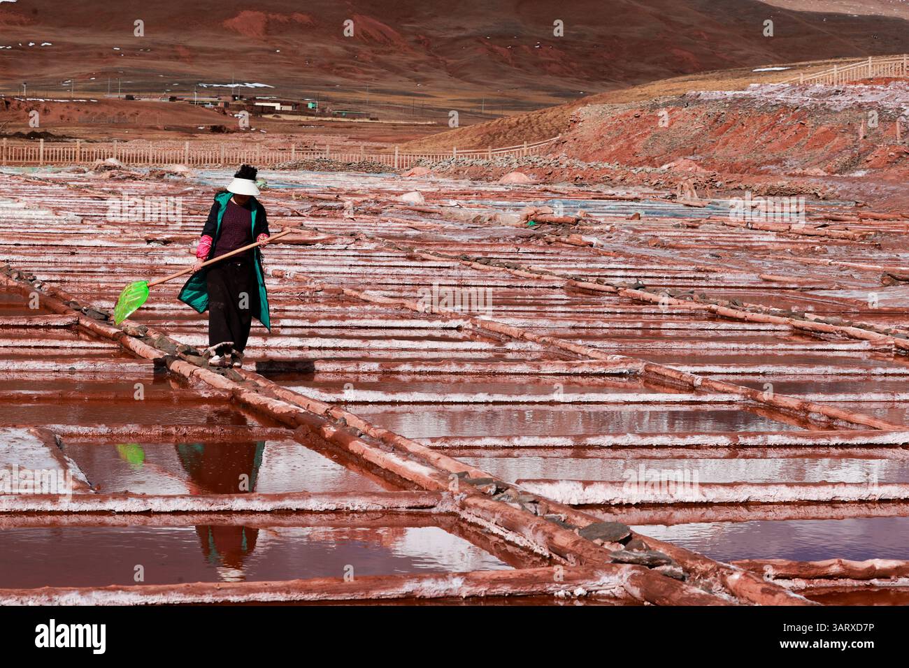Yushu,China.14th April 2025. The Baizha Ancient Salt Fields in Nangqen ...