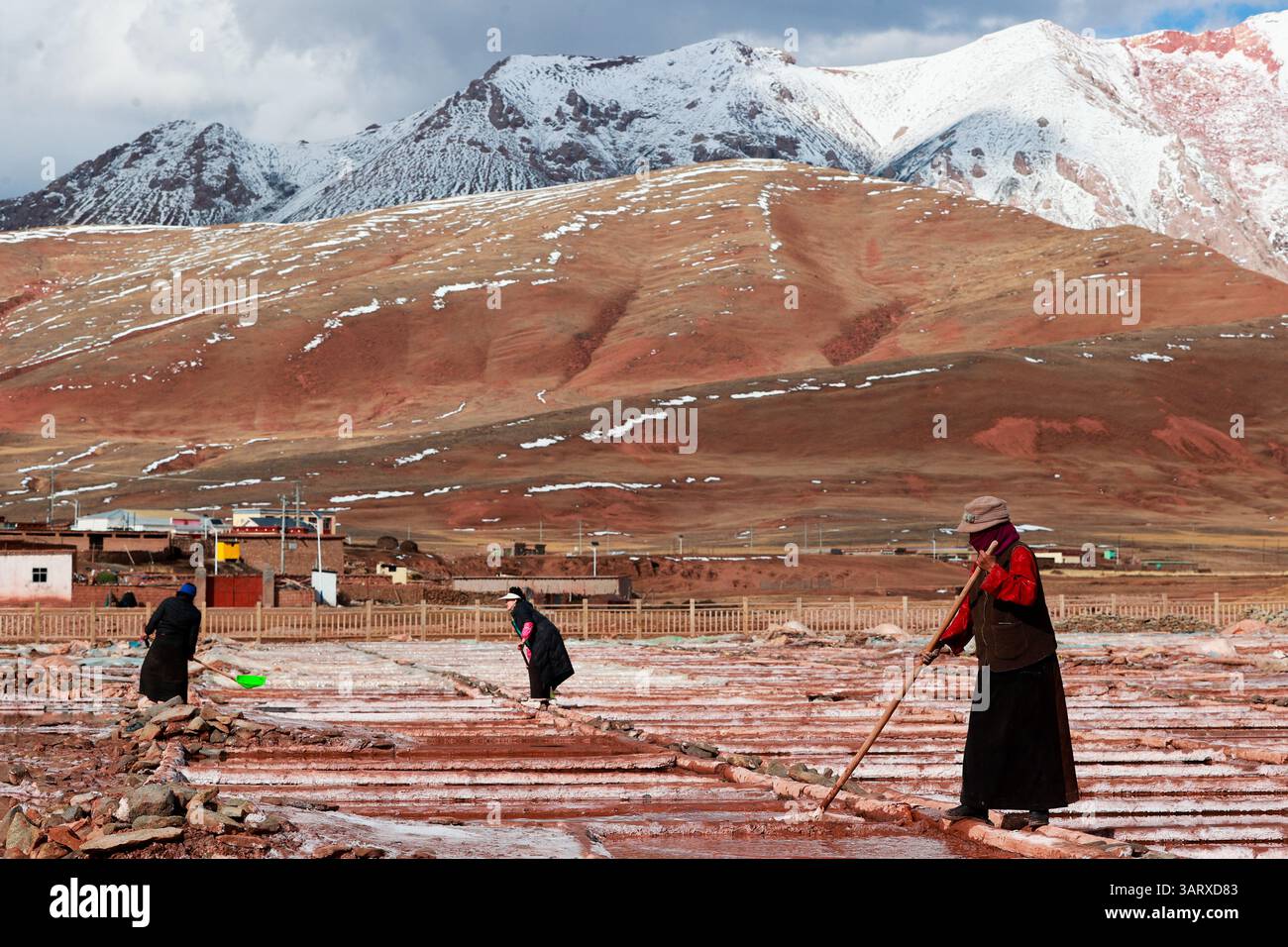 Thousand year old salt fields hi-res stock photography and images - Alamy
