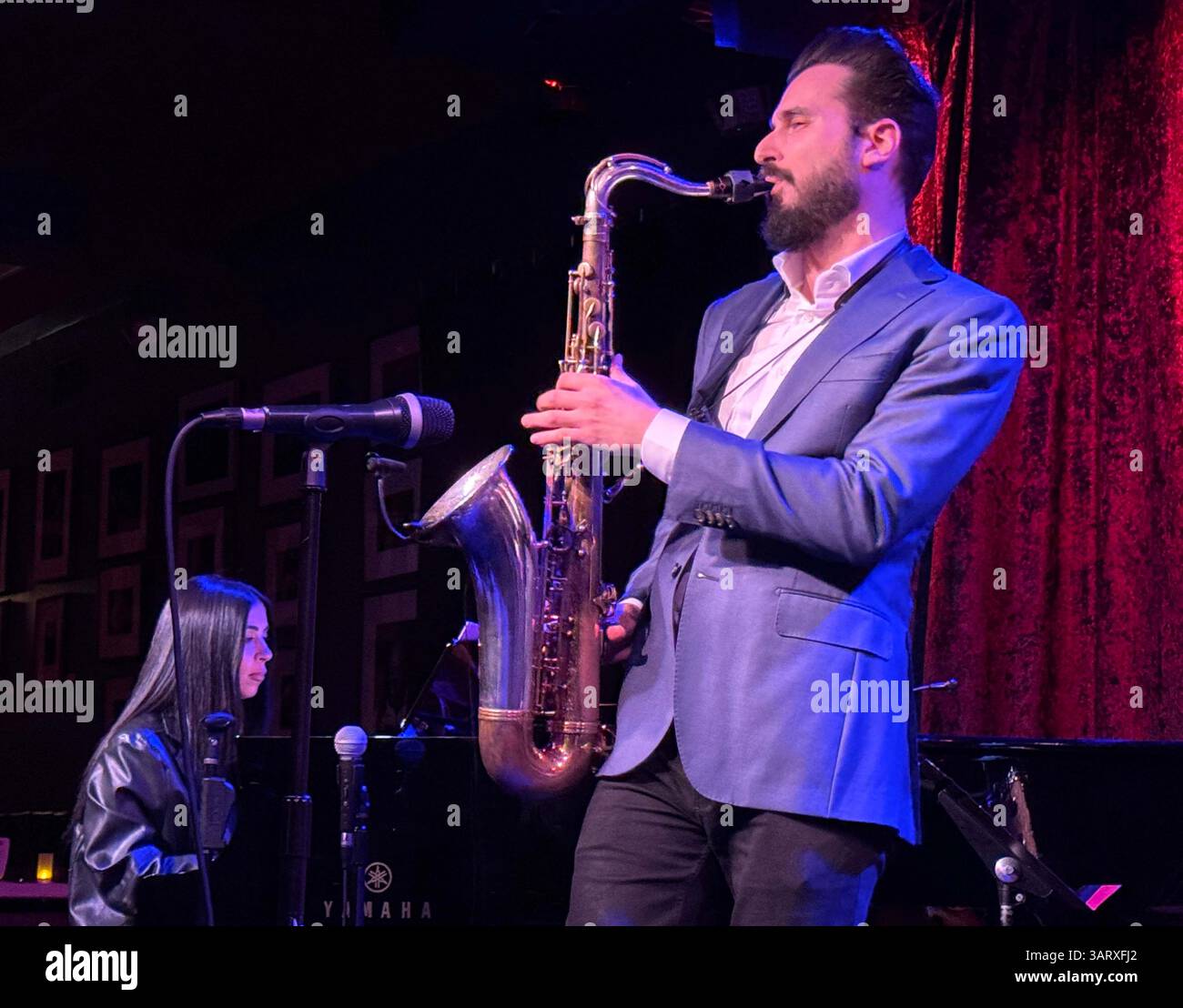 April 17, 2025, New York, New York, USA: Pianist LIYA GRIGORYAN and ...