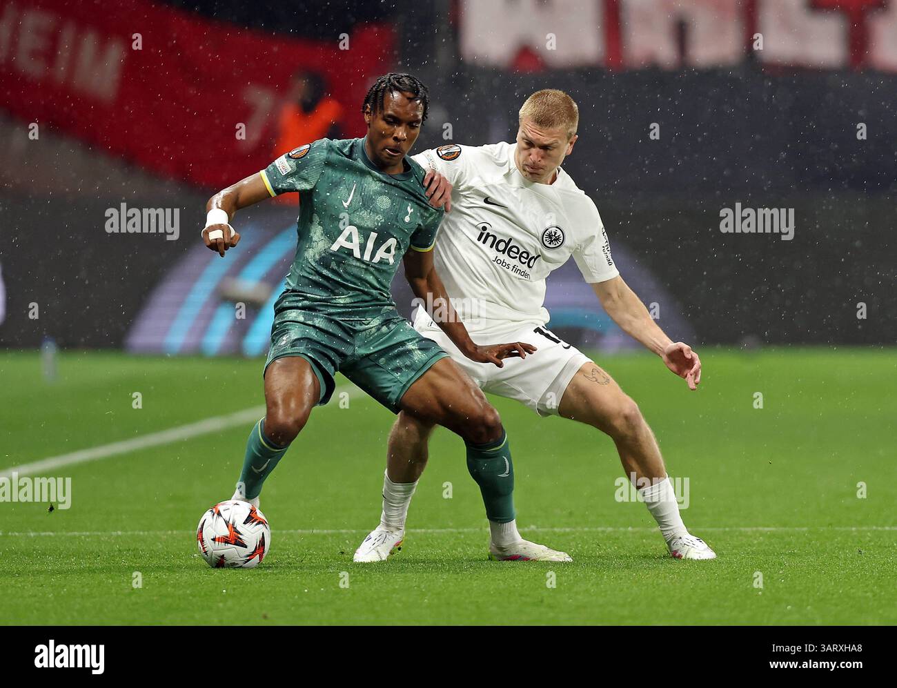 17th April 2025, Frankfurt, Germany: UEFA Europa Cup quarterfinal, 2nd ...