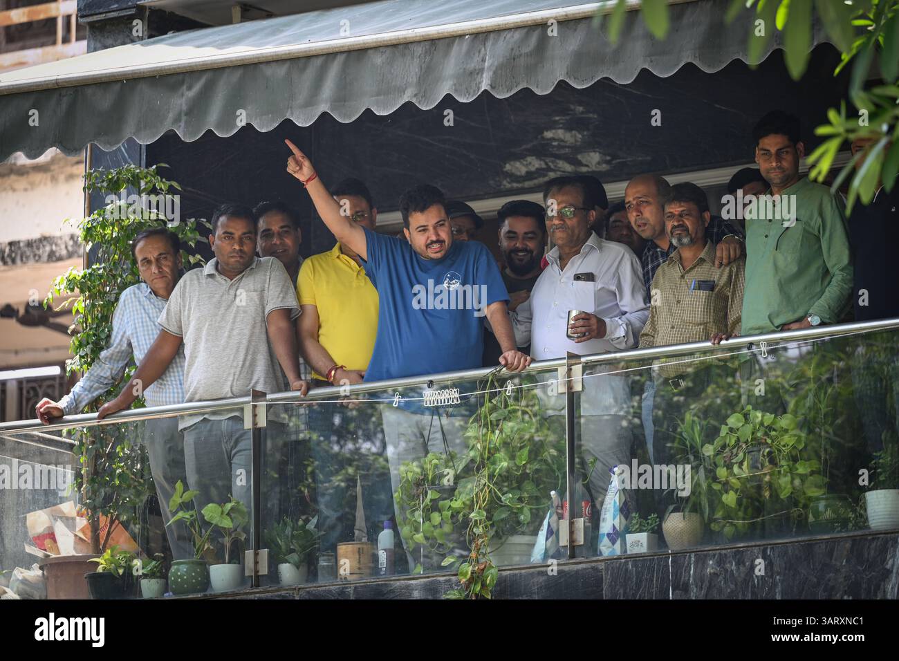 New Delhi, India. 17th Apr, 2025. NEW DELHI, INDIA - APRIL 17: AAP ...