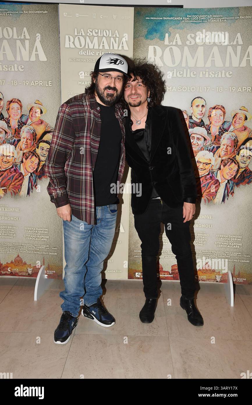 Rome, Italy. 18th Apr, 2025. Rome, Cinema Barberini Preview of the film ...