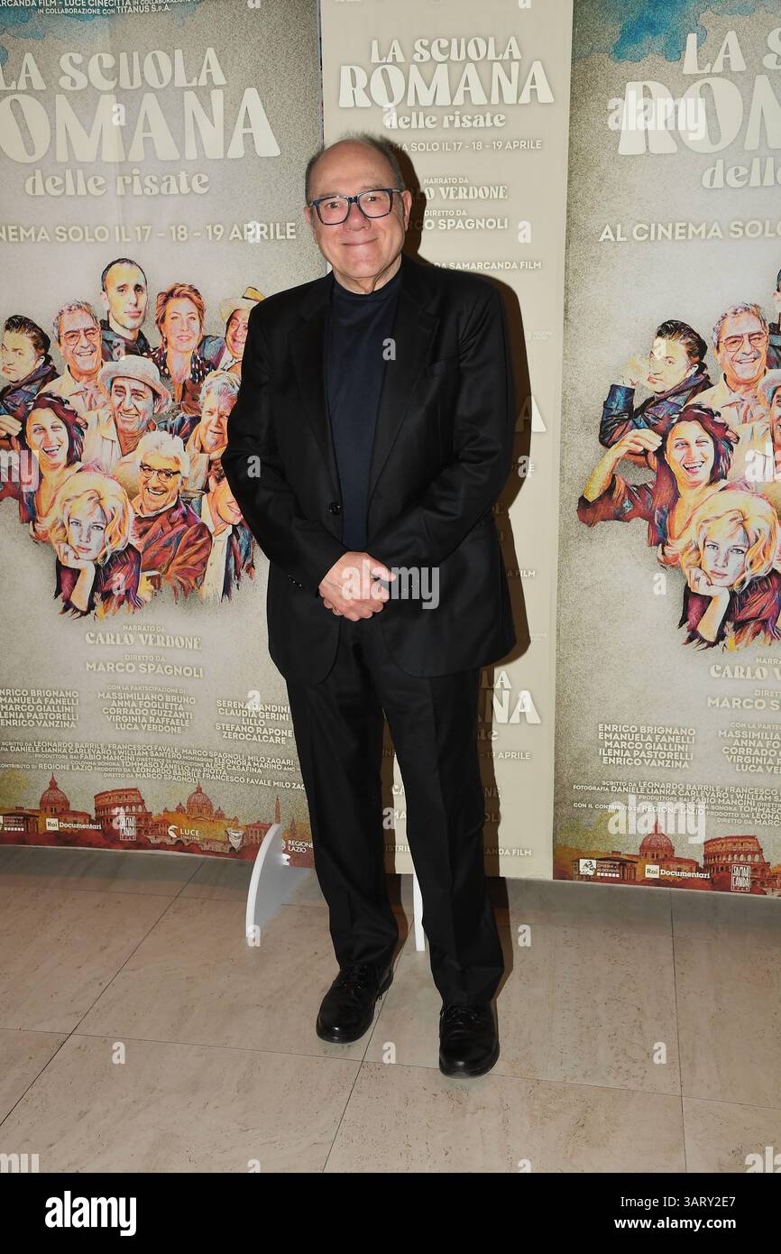 Rome, Italy. 18th Apr, 2025. Rome, Cinema Barberini Preview of the film ...