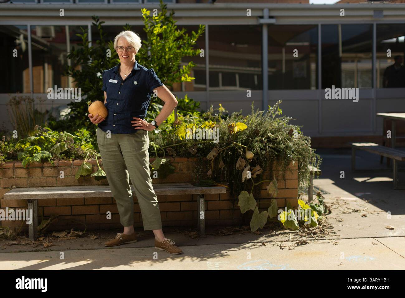 Canberra, Australia. 17th Apr, 2025. Dietitian Leanne Elliston poses ...