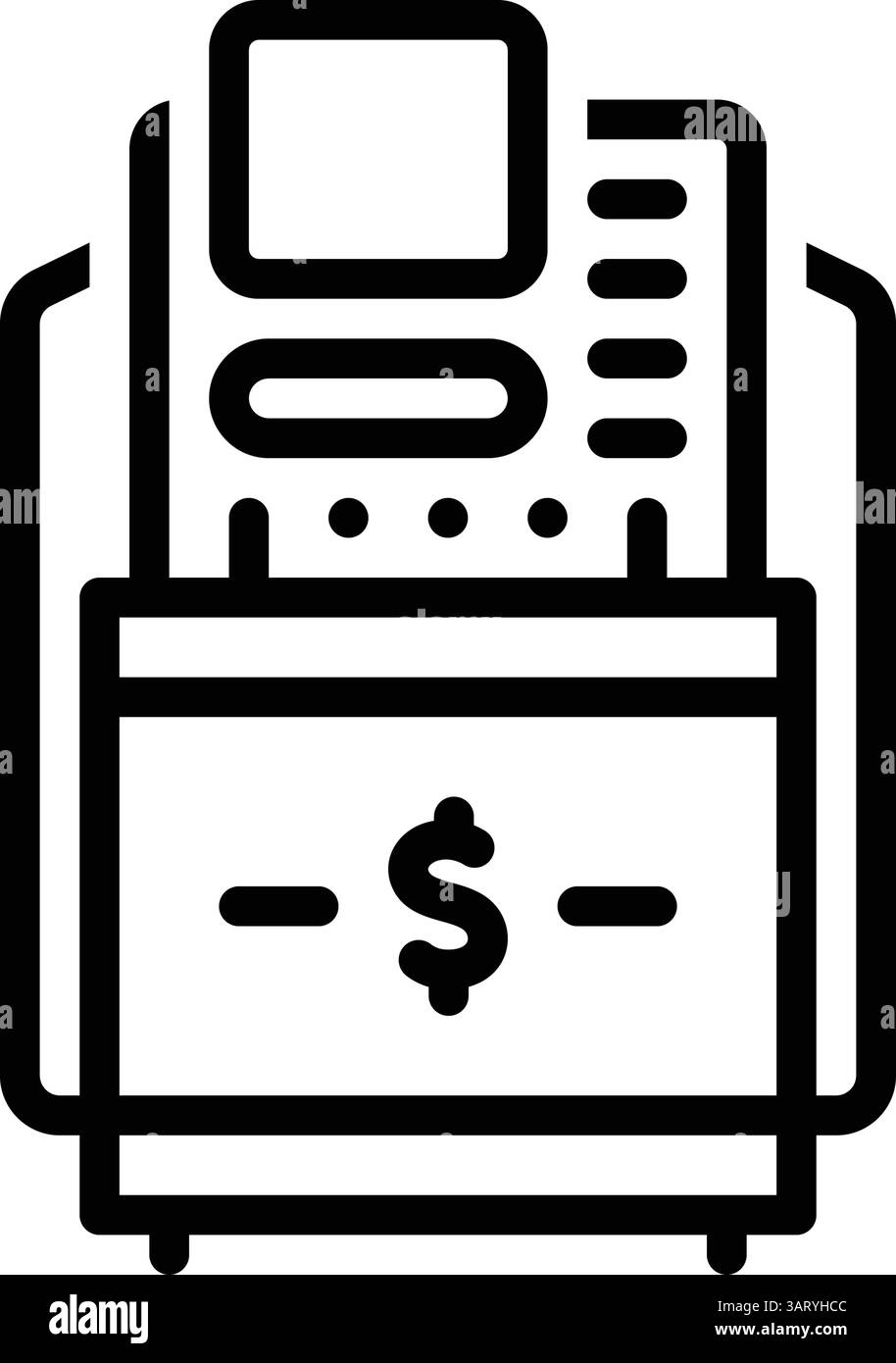 Icon for atm, automated teller machine Stock Vector Image & Art - Alamy