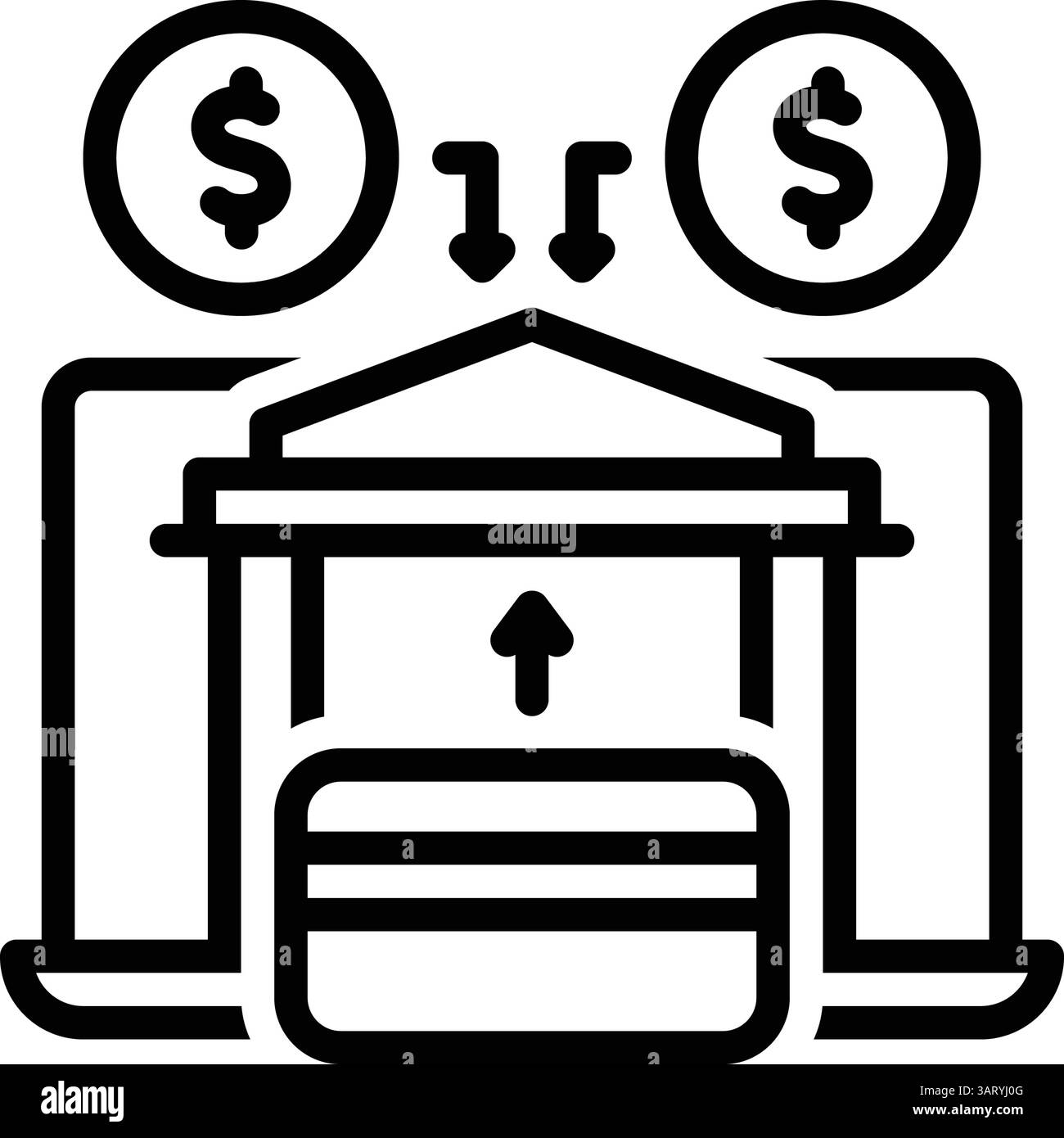 Icon for e banking, banking Stock Vector Image & Art - Alamy